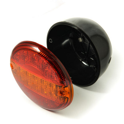 Trailer Light LED Round Rear Lamp - 6-30v