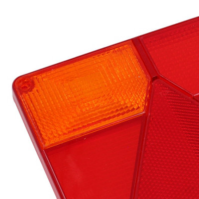 Trailer Light Lens PAIR Radex Replacement for Ifor Williams Indespension