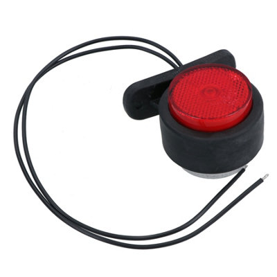 Trailer Side Marker LED Light / Lamp Red & White 12v or 24v TR168