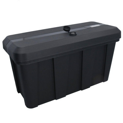 Trailer Truck Plastic Lockable Tool Box Chest Locker Storage 21.5" x 12 ...