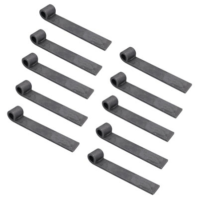 Trailer Truck Tailgate Strap Hinge Self Colour 12.5mm Pin Weld On 150mm ...