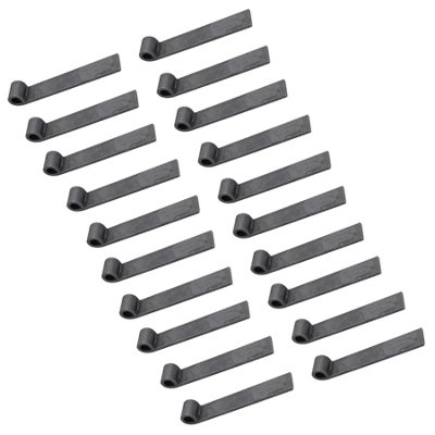 Trailer Truck Tailgate Strap Hinge Self Colour 12.5mm Pin Weld On 150mm ...