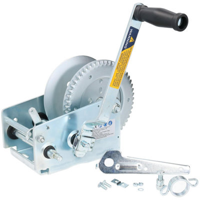 Trailer Winch for Car Transporters and Boat Trailers Heavy Duty 2 SPEED ...
