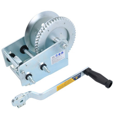 Trailer Winch for Car Transporters and Boat Trailers Heavy Duty 2 SPEED ...