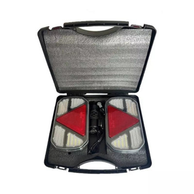 TrailerTek LED CAN 7-Function Magnetic Wireless Trailer Light Set 12/24V