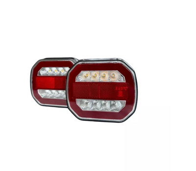 TrailerTek LED Magnetic Wireless Trailer Light Set 12/24V