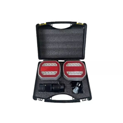 TrailerTek LED Magnetic Wireless Trailer Light Set 12/24V