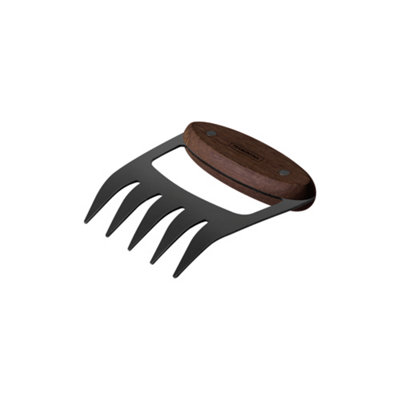 Tramontina Metallic Barbeque Claw with Wooden Handle | DIY at B&Q