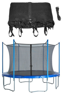 Trampoline Replacement Enclosure Safety Net, fits for 12 FT. Round ...
