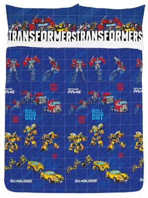 Transformers Roll Out Double Duvet Cover and Pillowcase Set
