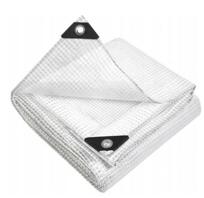 TRANSPARENT CLEAR Tarpaulin EXTRA Heavy Duty 350GSM Sheet Waterproof ...