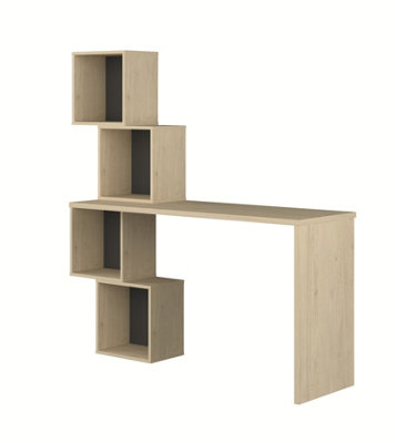 Trasman Buc desk with Four built in cubes