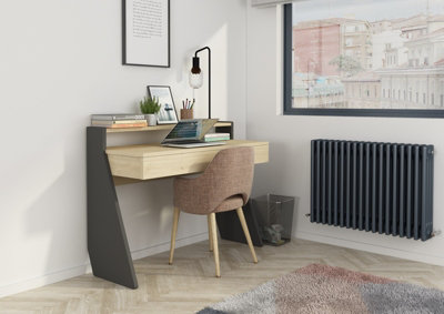Trasman Script desk with drawers