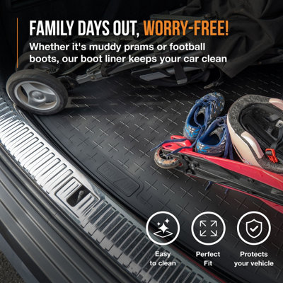 TRAVALL Car Boot Mat for Peugeot 5008 (2017-2024)