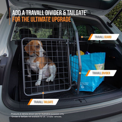 TRAVALL Skoda Fabia Dog Guard (2021+) Boot Guard Cargo Divider Tailored ...