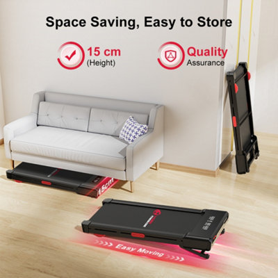 Treadmill with 0-9% Auto Incline, Speed 1-10KM/H