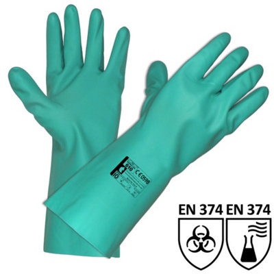 Treadstone Pro 610 Chemical Resistant Safety Gauntlet Gloves - Type A ...