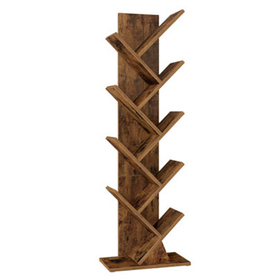 Tree Bookshelf, Modern Bookcase, Floor Standing Book Shelf, for Bedroom ...