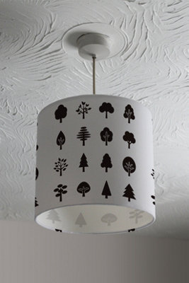 Tree Silhouette Illustrations (Ceiling & Lamp Shade) / 45cm x 26cm ...