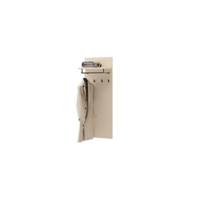 Trend 06 Hallway Hanger Set 76cm - Beige & Black with LED Lighting for ...
