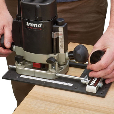 Trend 1/4 Router Accessory Kit Universal Unibase Bit Set 7 Function ...