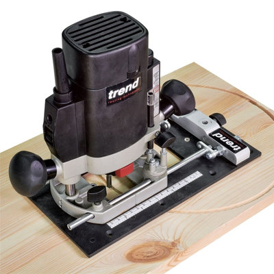 Trend 1/4 Router Accessory Kit Universal Unibase Bit Set 7 Function ...