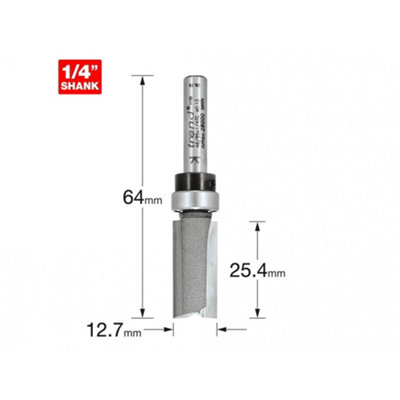 Trend 90 Shank Mounted Template Profiler Multi Colour (12.7 x 25.4mm)