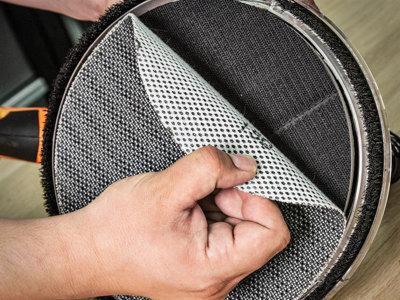 Trend AB/225/80M Mesh Random Orbital Sanding Disc 225mm x 80G Pack 5 ...