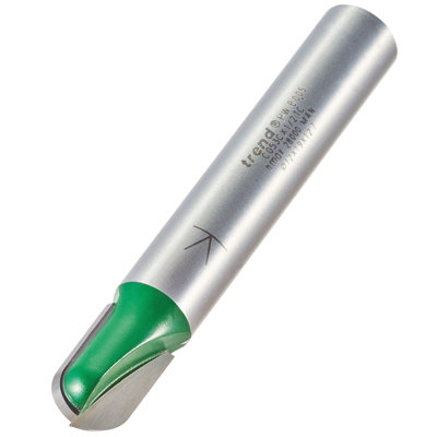 Trend C053CX1/2TC Draining Groove Rounded Cove Cutter 6mm Radius 1/2 ...