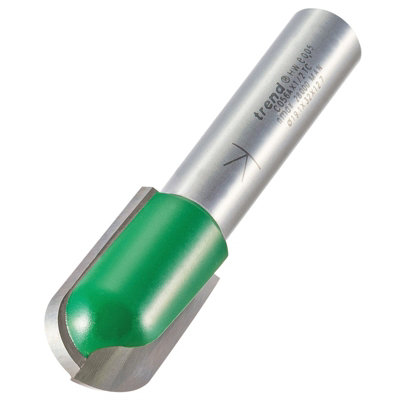 Trend C056AX1/2TC Draining Groove Rounded Cove Cutter 9.5mm Radius 1/2 ...