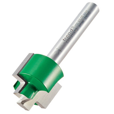 Trend C231X1/4TC 19mm Tonk Strip Shelf Rebate Cutter 1/4in Shank Router Bit