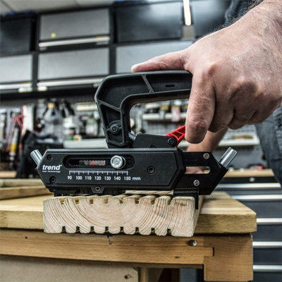 Trend DK/JIG Decking Jig Deck Board Fitting Clamp Space Concealed Screw ...