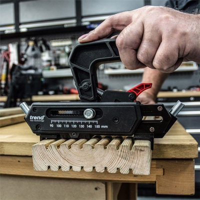 Trend DK/JIG Decking Jig Deck Board Fitting Clamp Space Concealed Screw ...