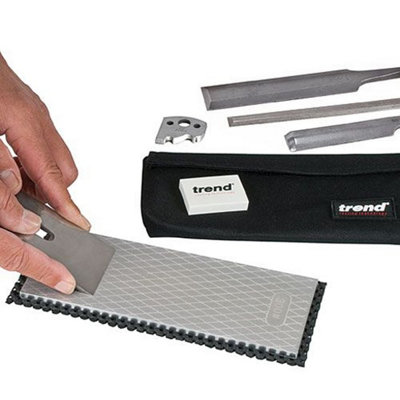 Trend DWS/CP8/FX Diamond Bench Sharpening Stone Double Sided Fine ...