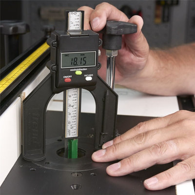 Trend GAUGE/D60 Router Digital Depth Gauge Measurer Cut Depth Checker 60mm