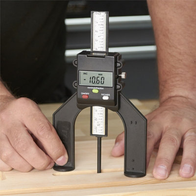 Trend GAUGE/D60 Router Digital Depth Gauge Measurer Cut Depth Checker 60mm