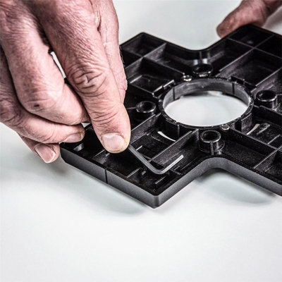 Trend Kitchen Cabinet Cupboard Door Concealed Hinge Jig Drill Template ...