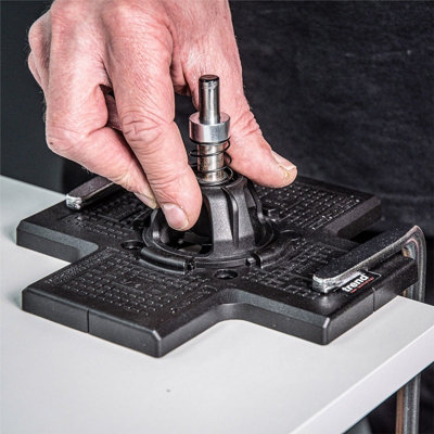 Trend Kitchen Cabinet Cupboard Door Concealed Hinge Jig Drill Template ...