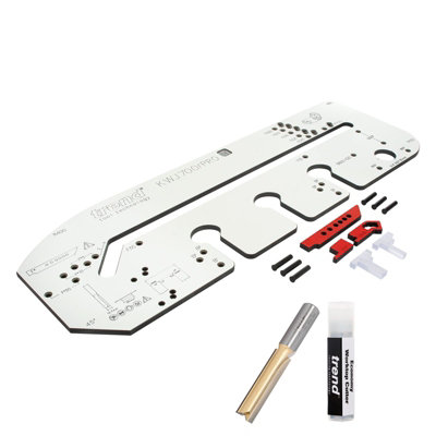 Trend KWJ700/PRO Pro Kitchen Worktop Jig 700mm + 50mm 1/2" TCT Straight ...