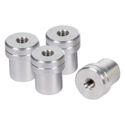 Trend MFT Short Round Bench Dog 4 Pack 20mm Hole M8 Thread MFT/BD/SR/4PK