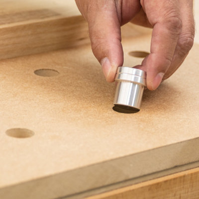 Trend MFT Short Round Bench Dog 4 Pack 20mm Hole M8 Thread MFT/BD/SR/4PK