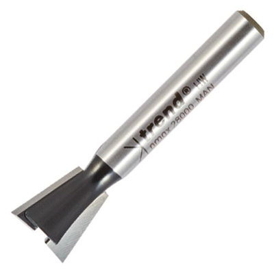 Trend SET/SS8X8MMTC 8mm Shank Router Bits TCT 12 Piece Cutter Set Cased