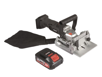 Trend T18S/BJK1 T18S/BJK1 Biscuit Jointer 18V 1 x 4.0Ah Li-ion TRET18SBJK1