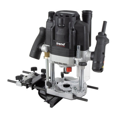 Trend T8ELK 110V 1/2in Router 80mm Deep Plunge Cut 2200W Router Table ...