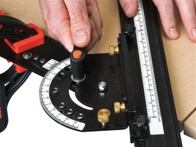 Trend VJS/AG/36 VariJig Angled Cutter Guide for Routers Circular Saw ...