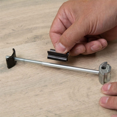 TREND ZIPBOLT ZIP/35/164/3 40MM KITCHEN FITTERS WORKTOP CONNECTOR ...
