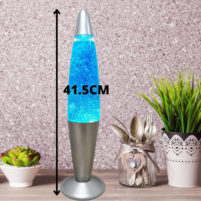 Trendi 16 Inch Tall Aluminium Base Soothing Motion Motion Lamp for ...