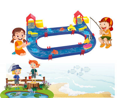 Trendi Aqua Water Play Set for Girls & Boys, Indoor/Outdoor, Backyard ...
