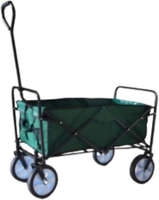 Trendi Folding Wagon Multi Purpose Utility Cart Collapsible Height ...