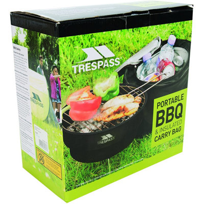 Tresp Barby Collapsible BBQ Bucket Set Black (One Size)